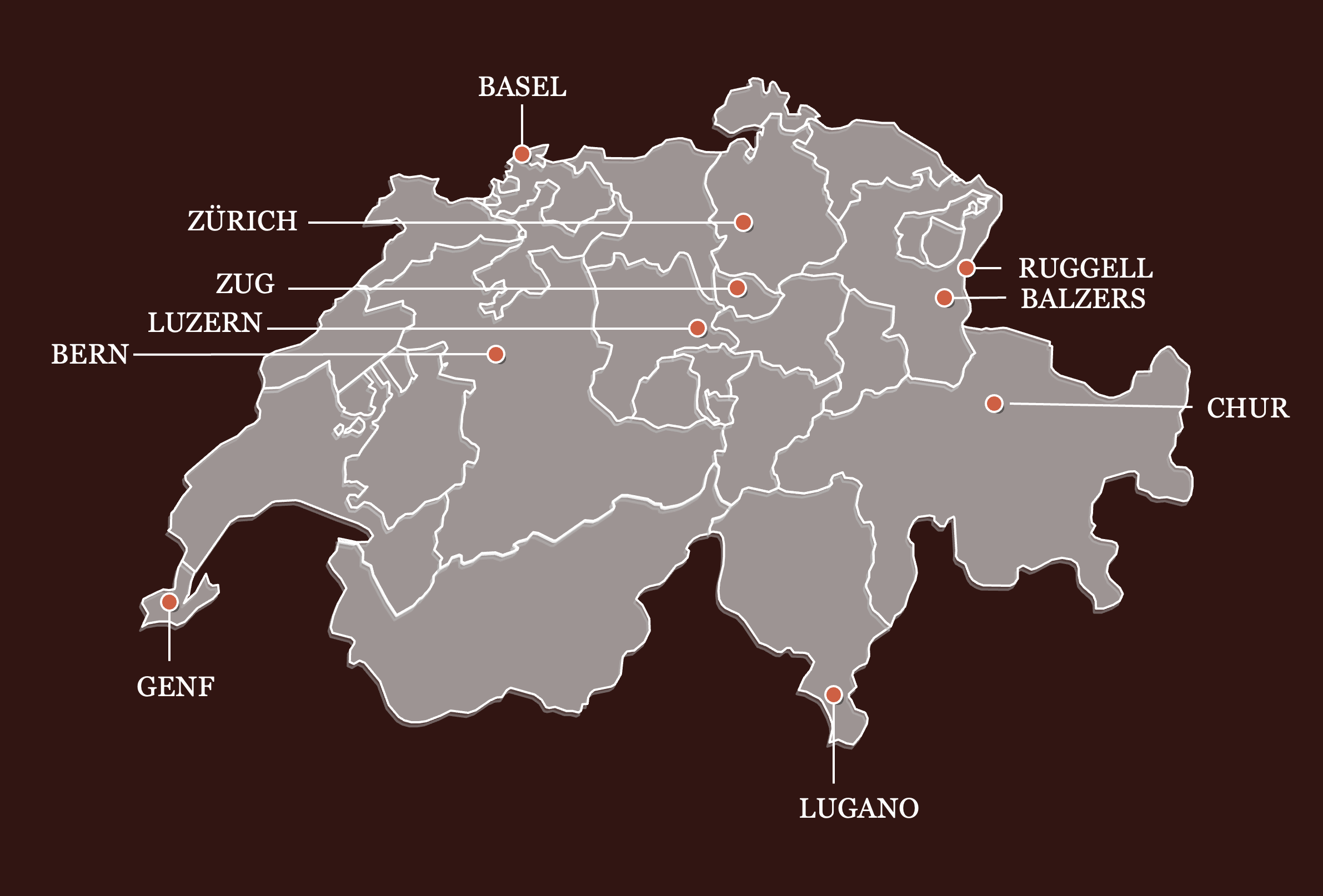 Our locations | Howden Switzerland