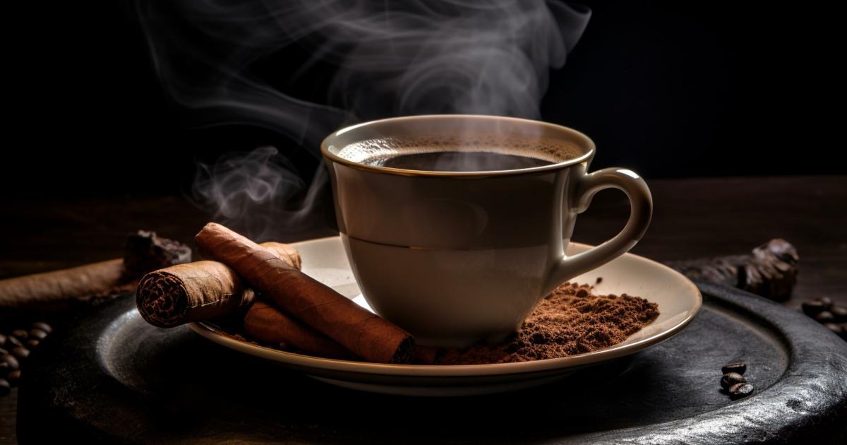 Café, copa y puro