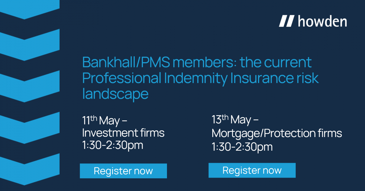 Webinar: the current Professional Indemnity Insurance risk landscape ...