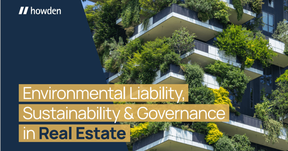 Howden UK | ESG in Real Estate - June 2023