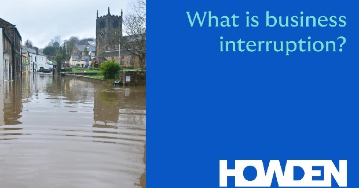 What is business interruption insurance?