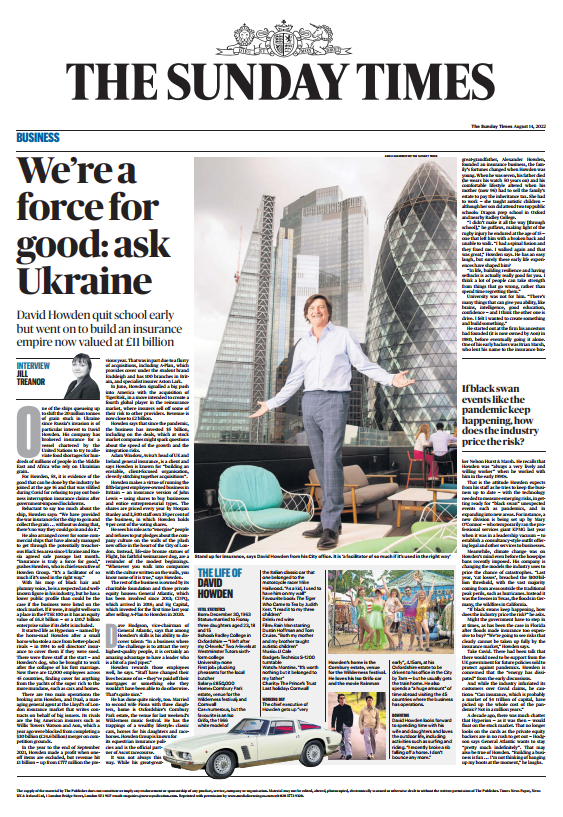 Insurance | Force For Good | Howden