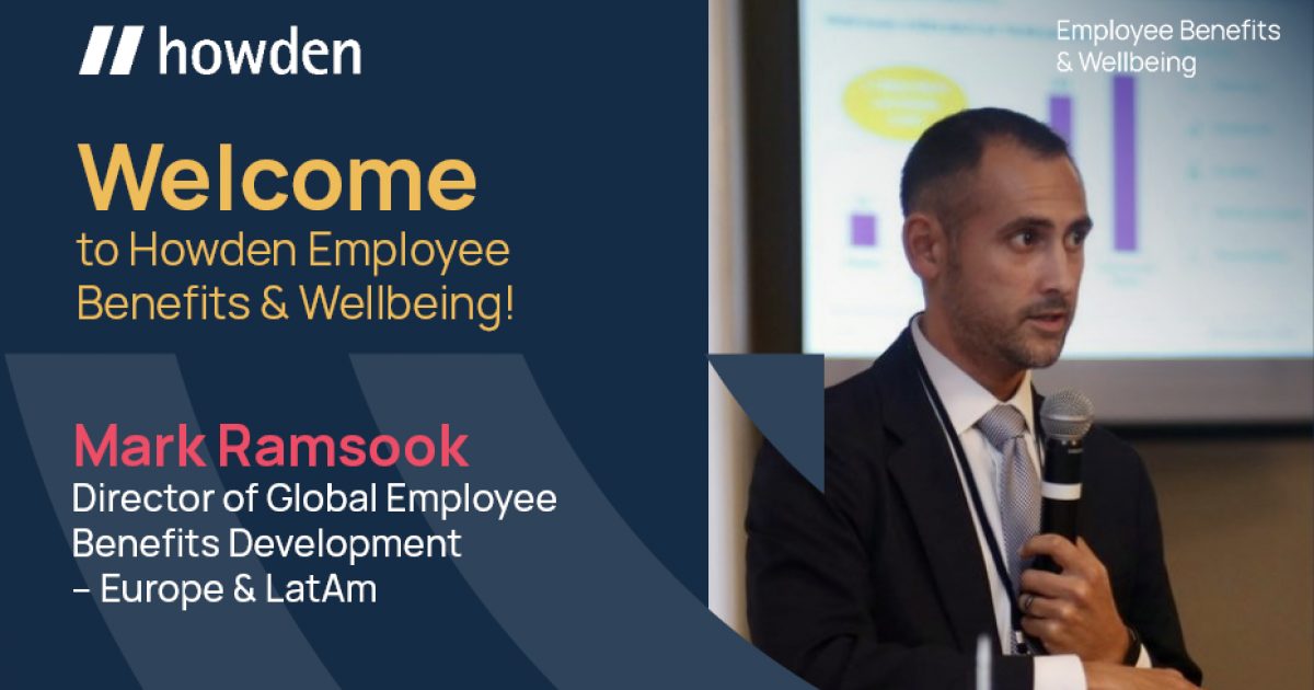 Howden appoints Mark Ramsook | Howden UK
